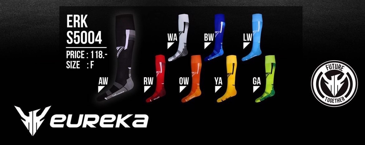 ถุงเท้าฟุตบอล EUREKA Sport ERK S5004 ขายส่ง ราคาส่ง ราคาถูก Football Socks EUREKA Sport ERK ...